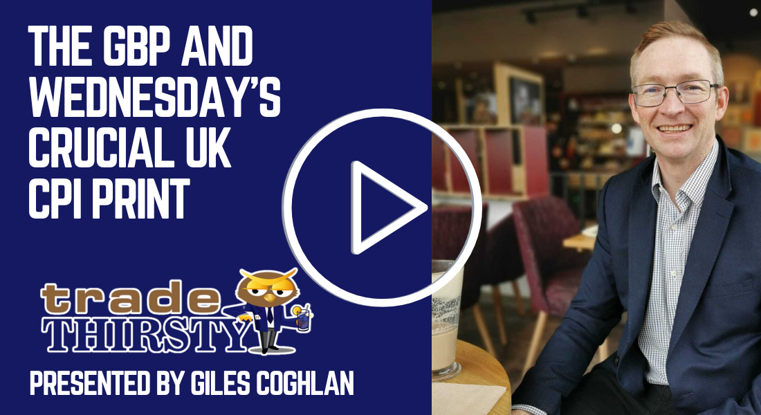 The GBP and Wednesday's Crucial UK CPI print - TradeThirsty